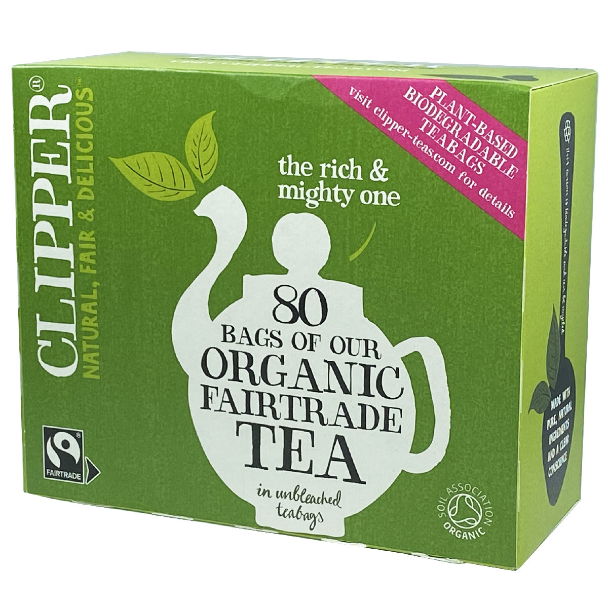 Clipper Everyday Organic Fairtrade Tea 80 Bags - mOrganics Beauty